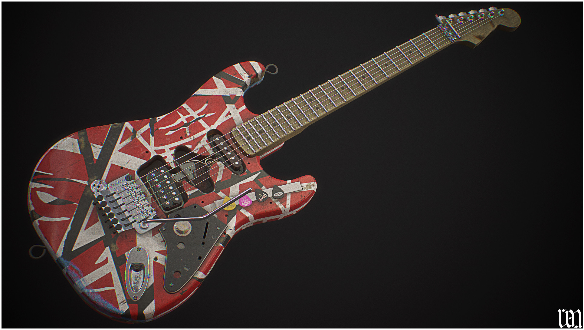 Ren Miranda - EVH Frankenstrat