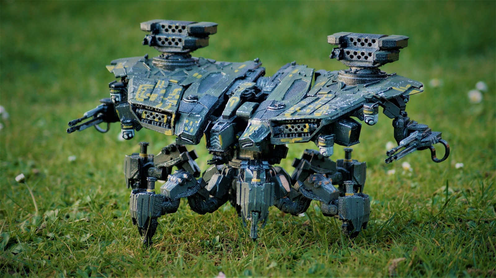 Théo Domon - 3D printed Deathbringer from Horizon Zero Dawn