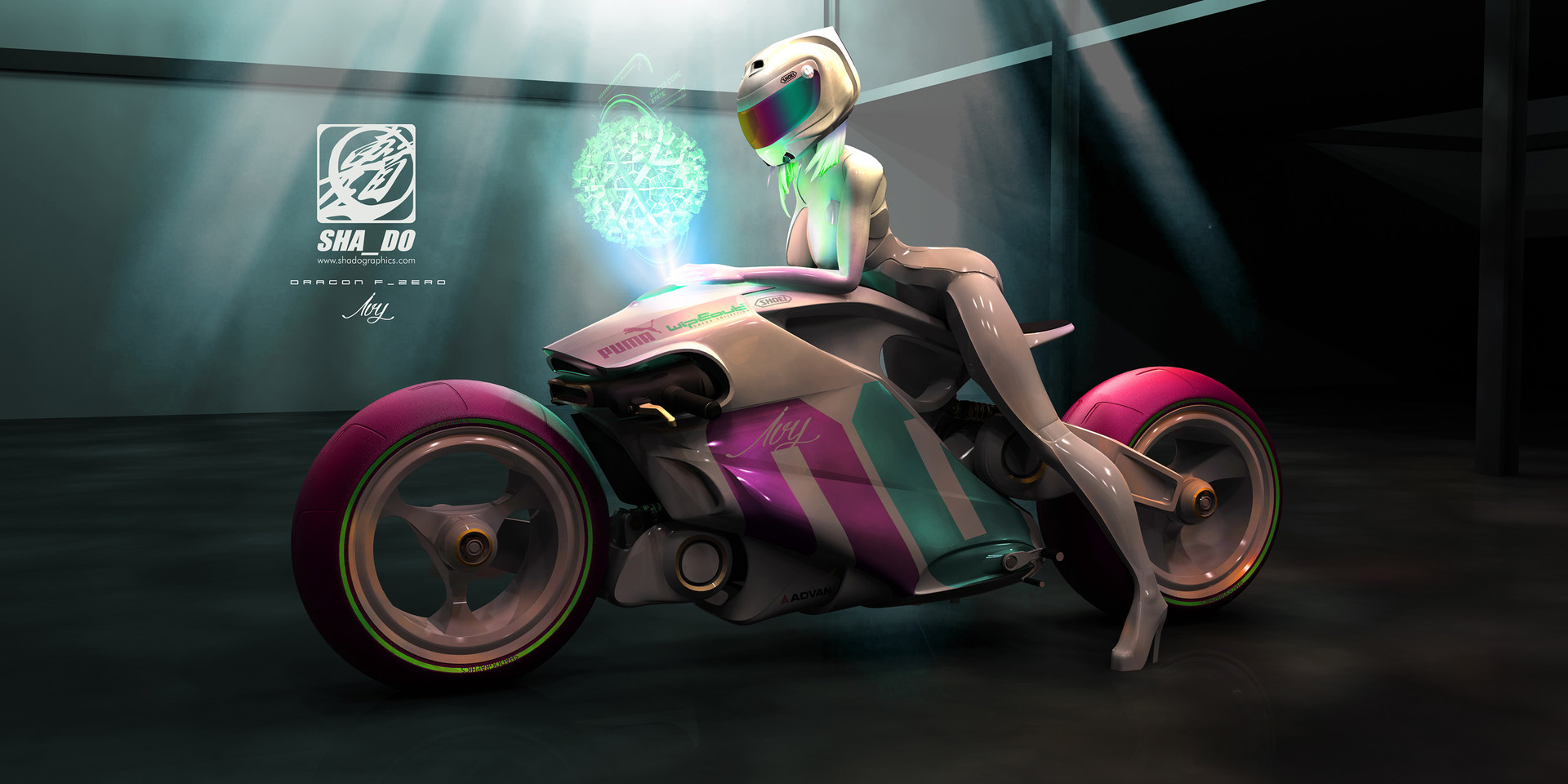 ArtStation - [ 2018 ] F_Zero 00 Ivy Version