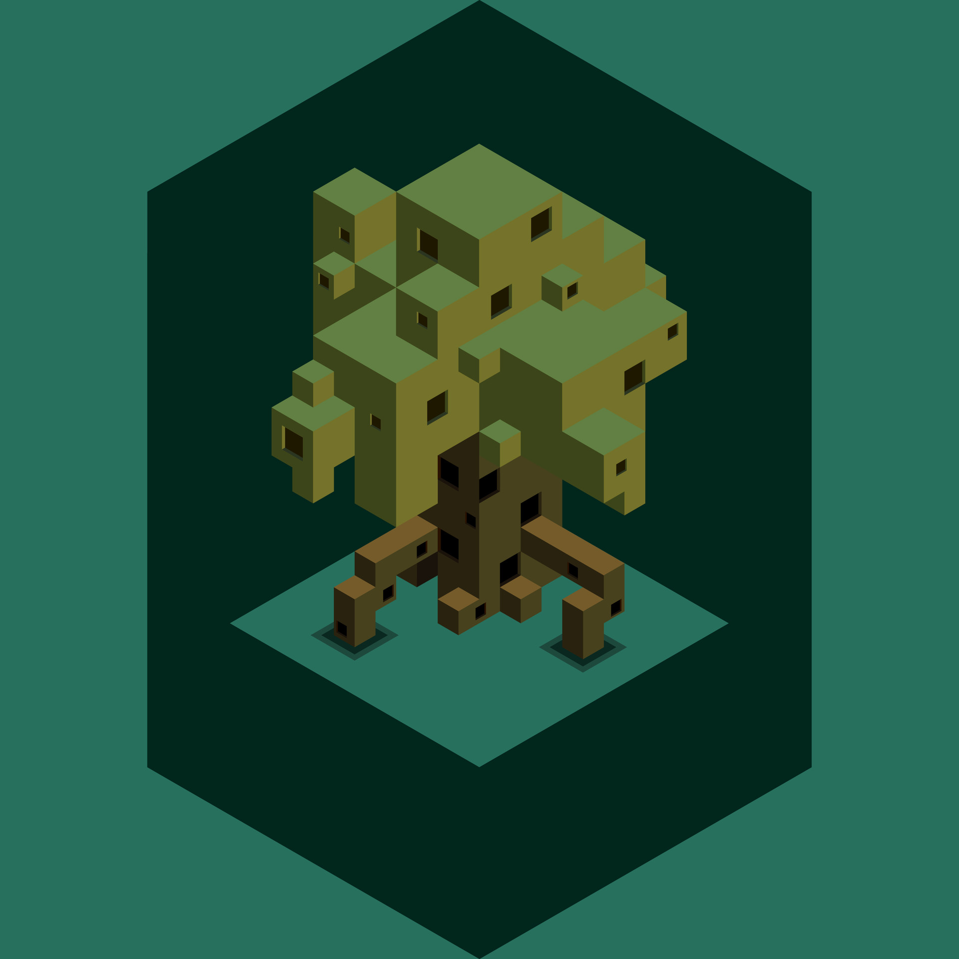 ArtStation - Swamp Tree