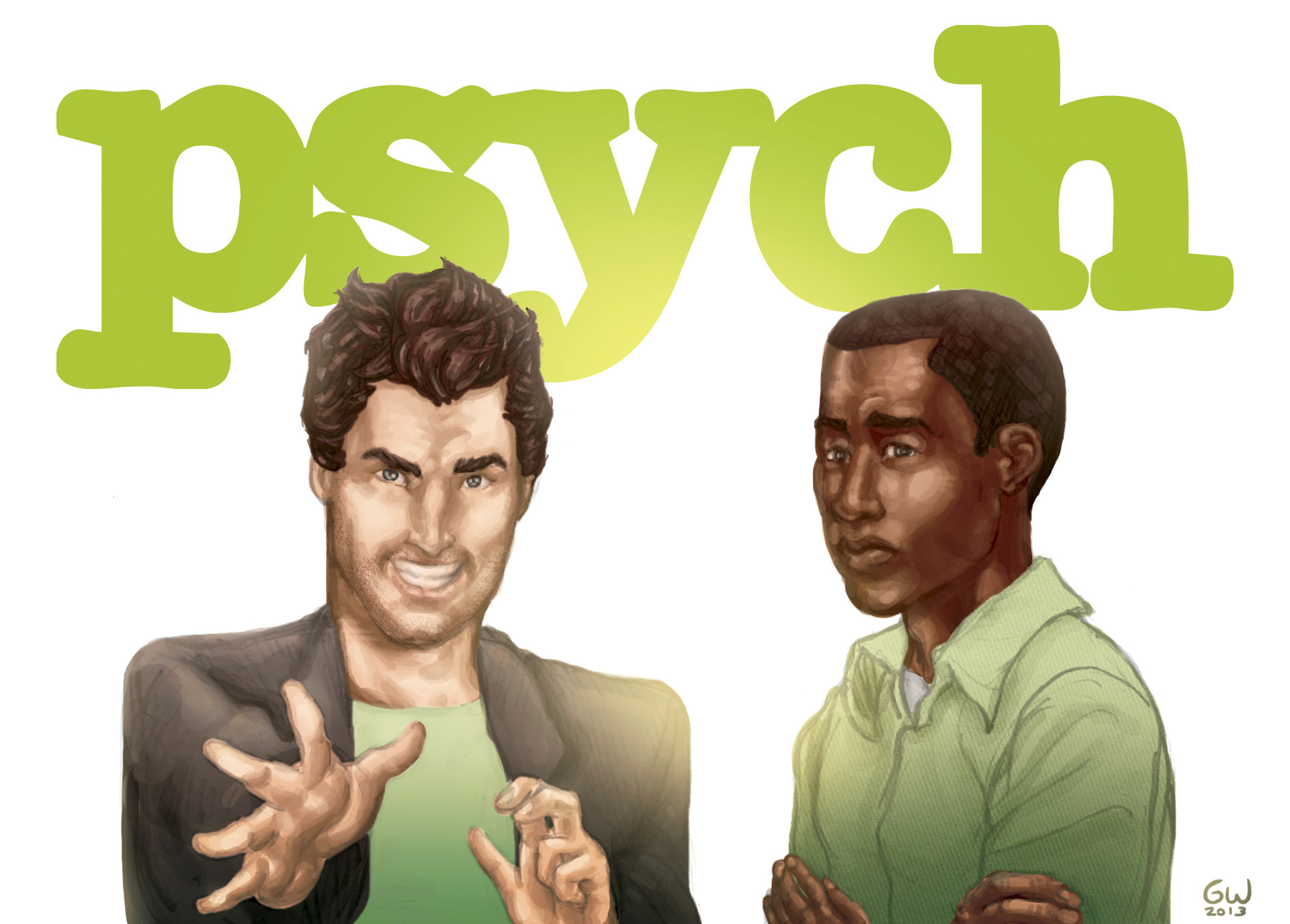 ArtStation - Psych digital paint test