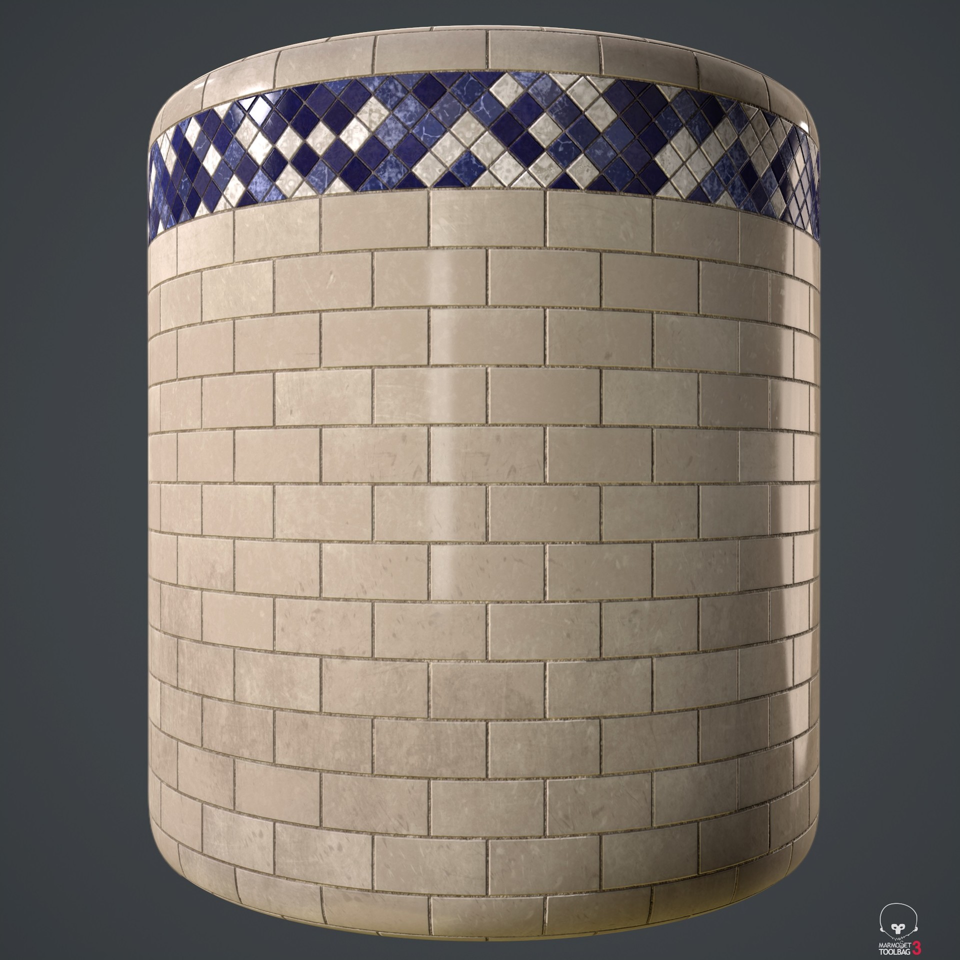 ArtStation - Substance Designer - Wall Tile Material