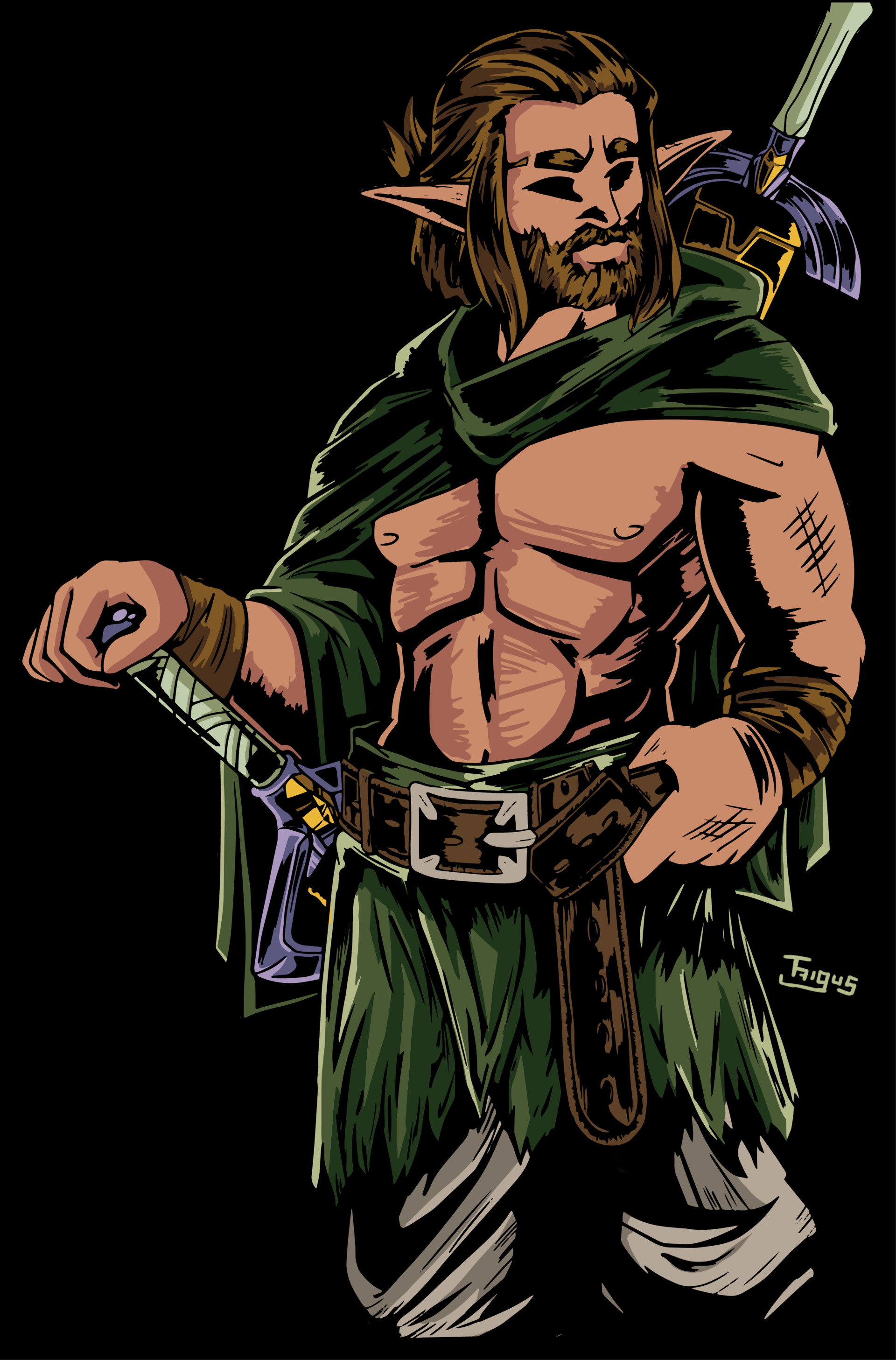 ArtStation - Old Man Link