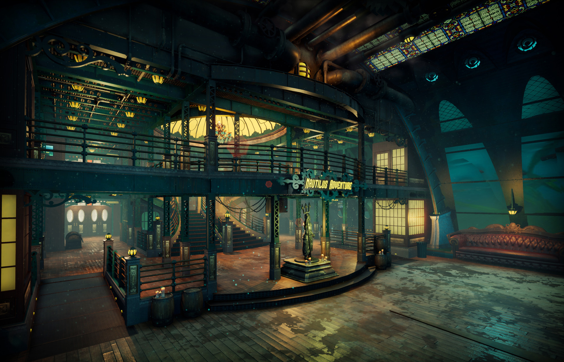 Drew Pace - PRE-VIZ FOR THEMED ATTRACTION QUEUE