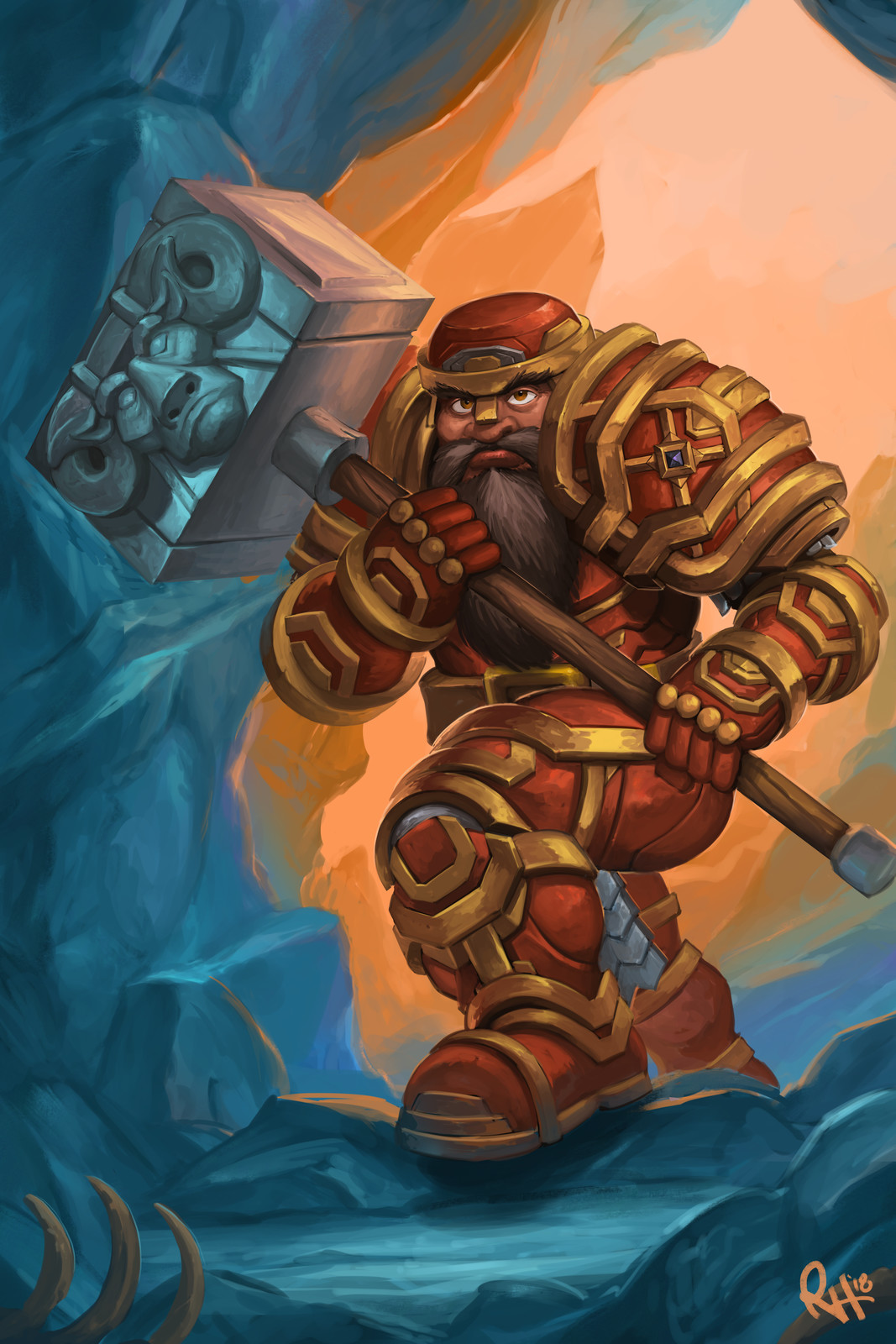 Ryan Harasym - Dwarven might!