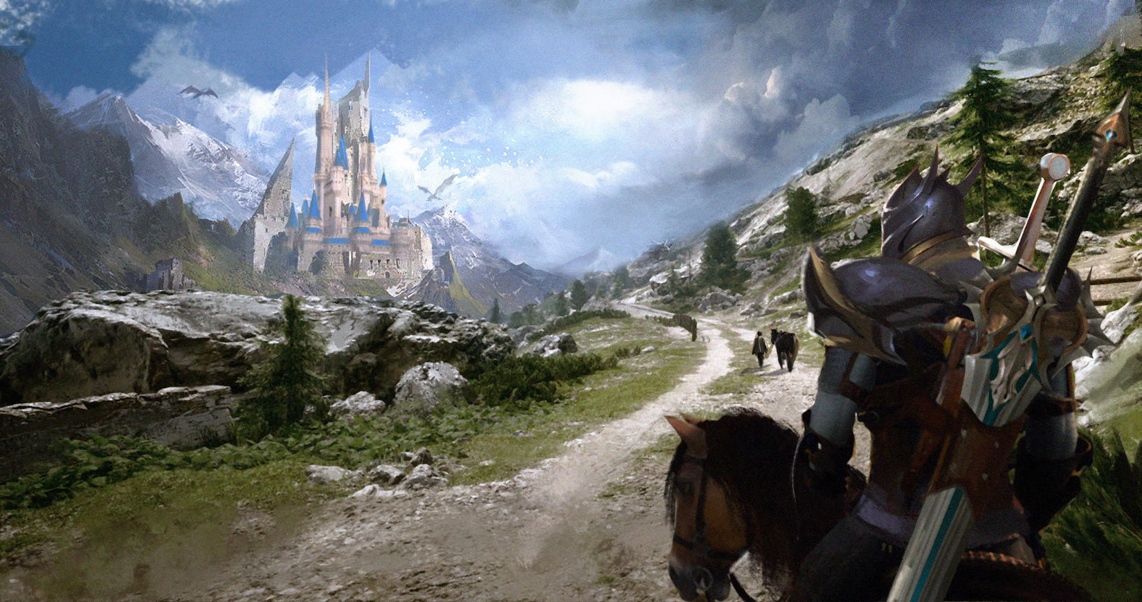 ArtStation - art；concept knight