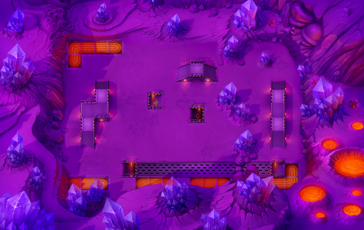 Marcel Hampel - 2D Game Maps for Fieldrunners 2