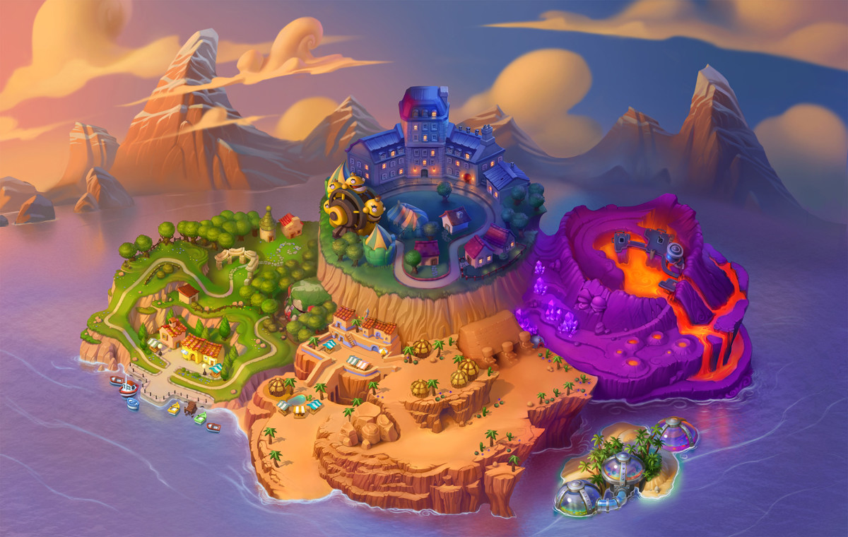 Marcel Hampel - 2D Game Maps for Fieldrunners 2