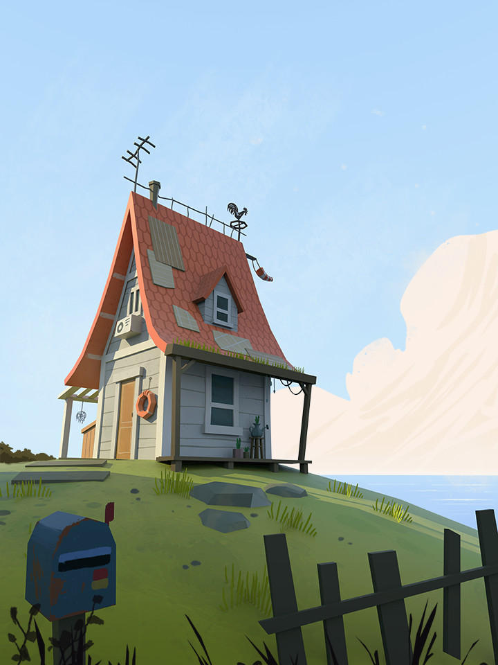 ArtStation - Stylized House