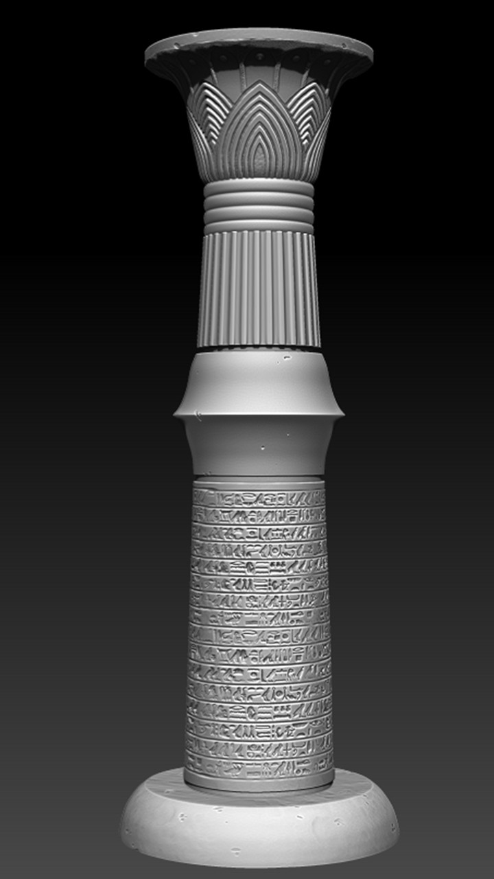 ArtStation - Egyptian inspired Pilar