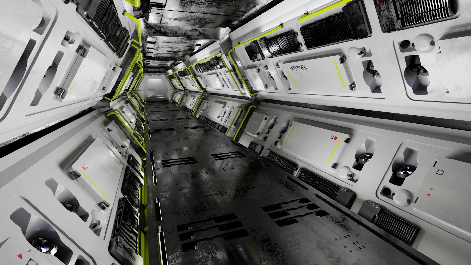 Vaughan Ling - Blender Intermediate: Sci Fi Corridor Tutorial