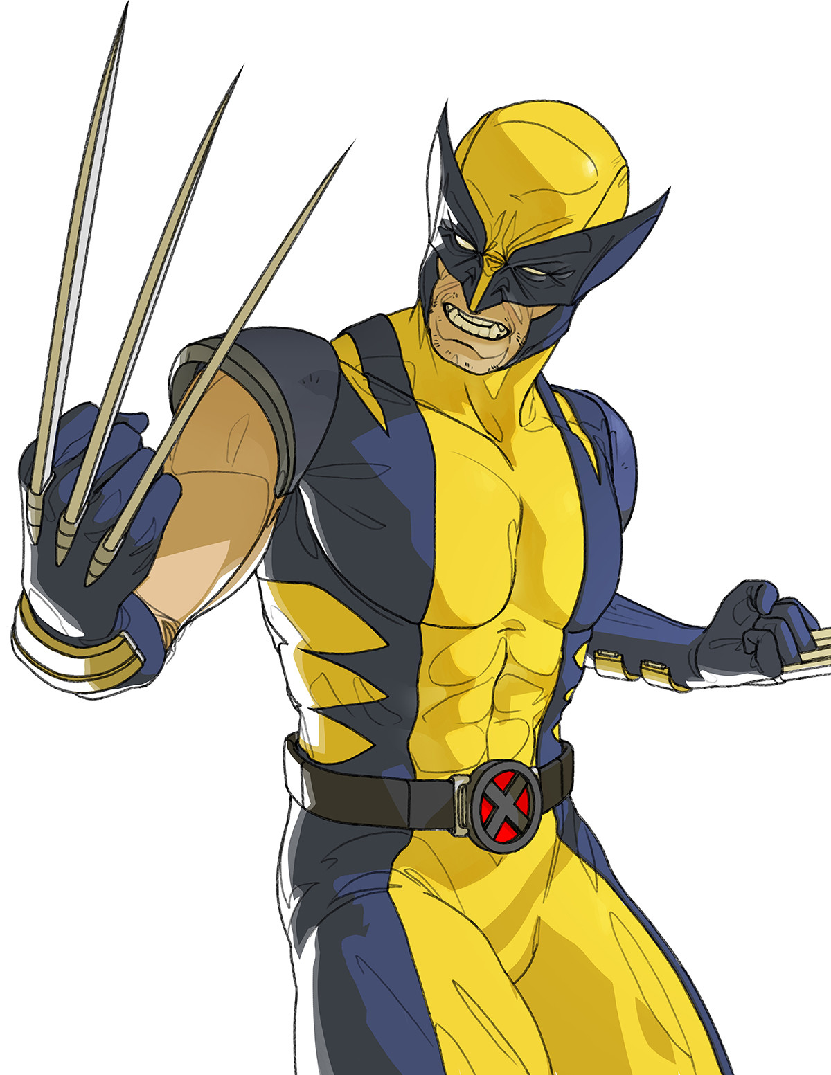 ArtStation - Wolverine VS Cyclops