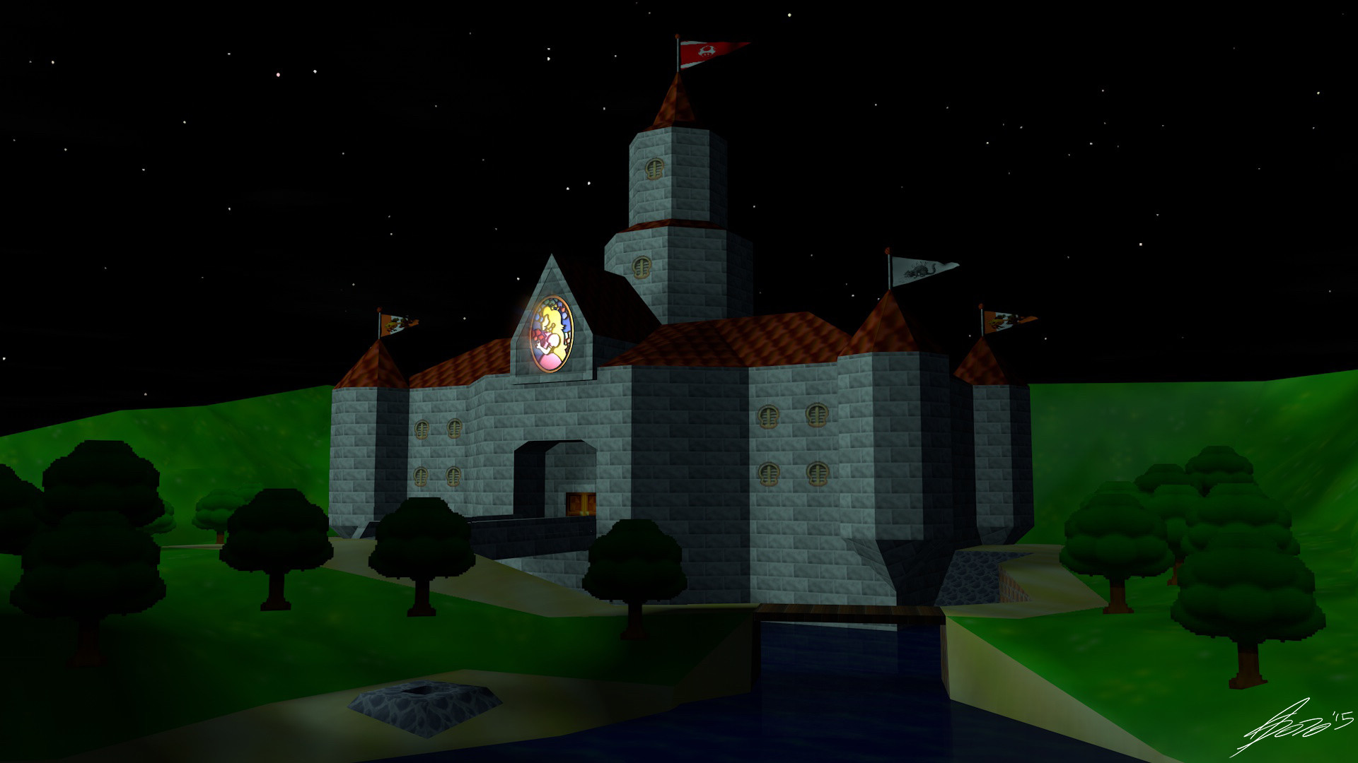 ArtStation - Castle in the Dark