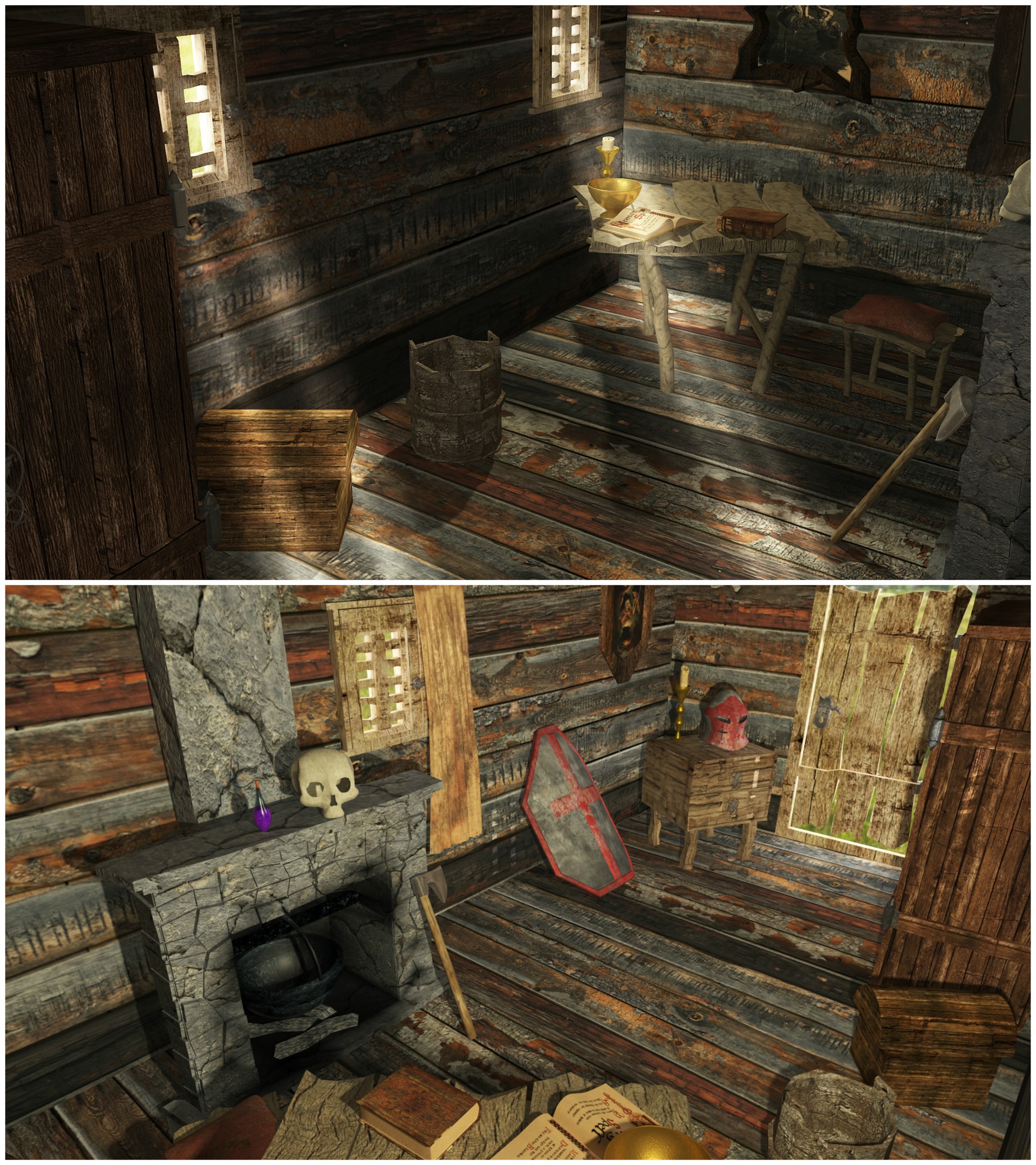 ArtStation - Medieval scene