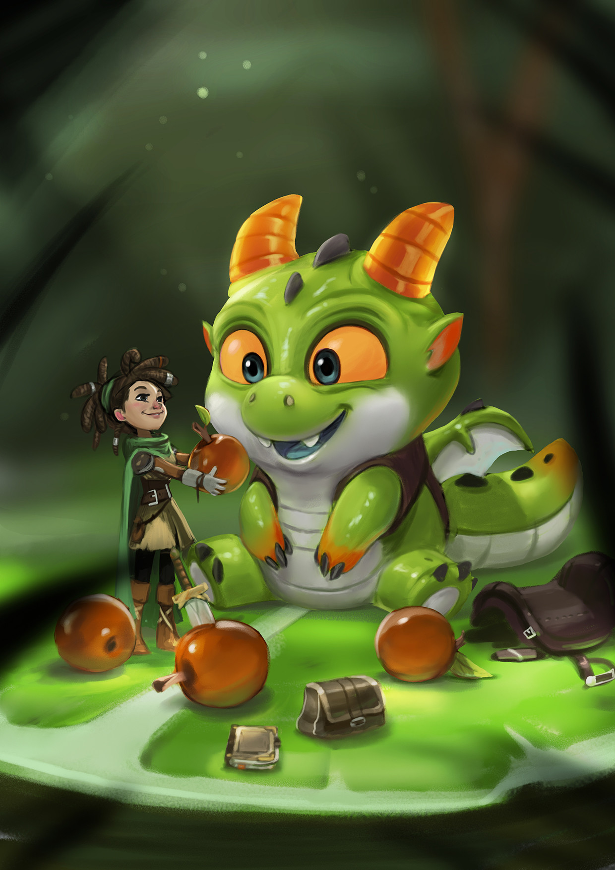 ArtStation - Little Dragon