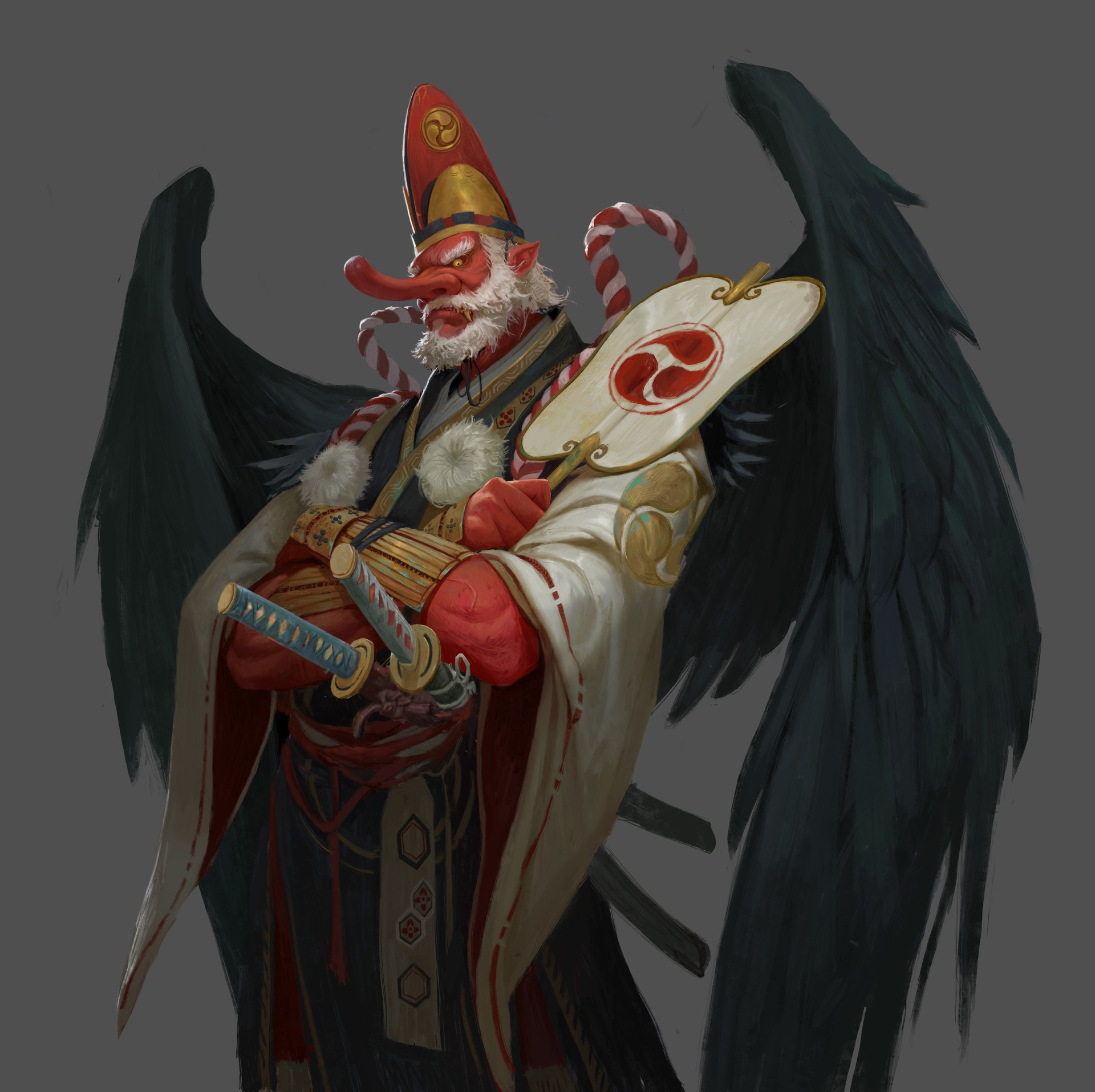 ArtStation - Large Tengu