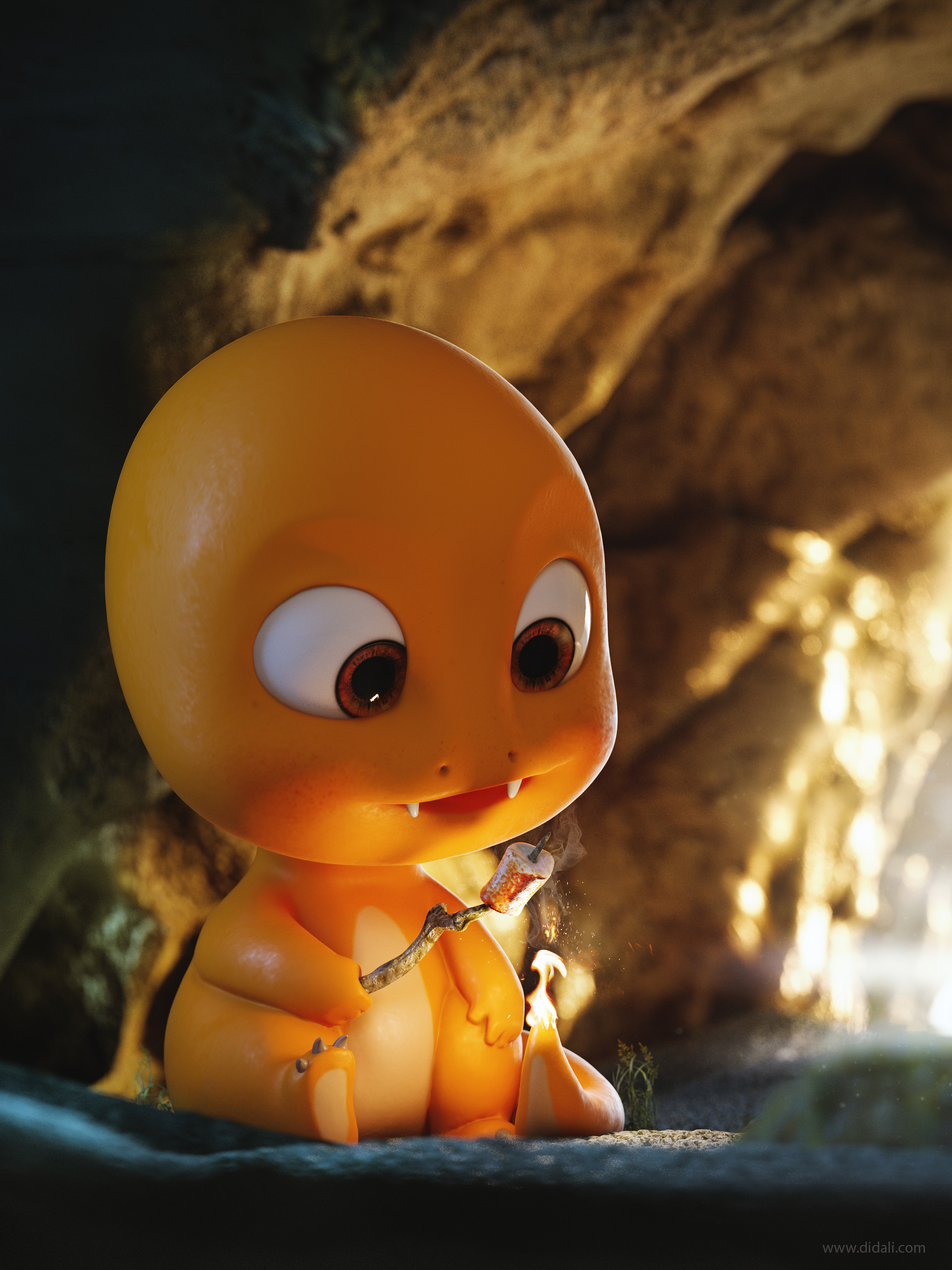 Guga Baraldi - Charmander's Lunchtime