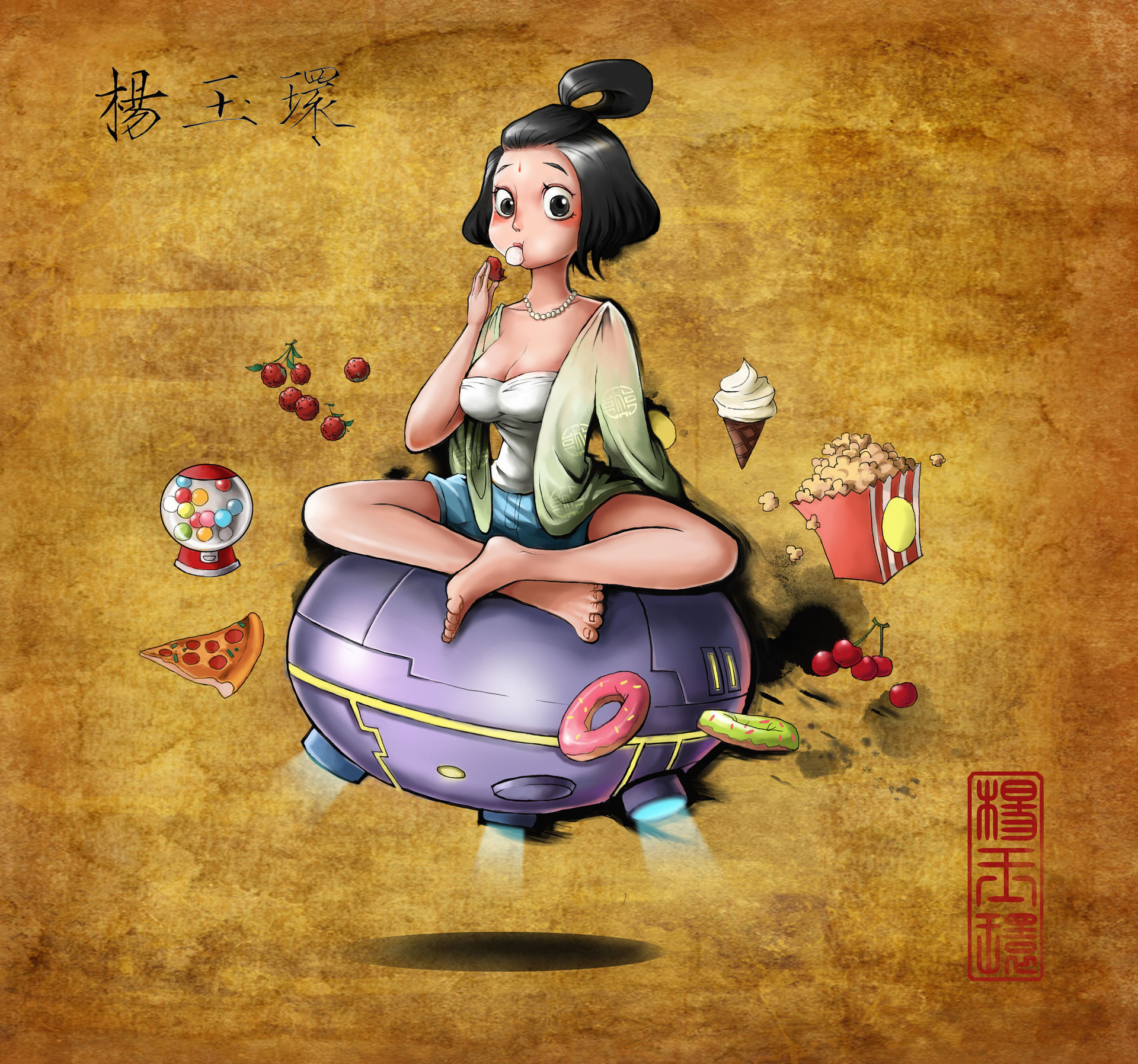 ArtStation - yangyuhuan, ziyao Wang