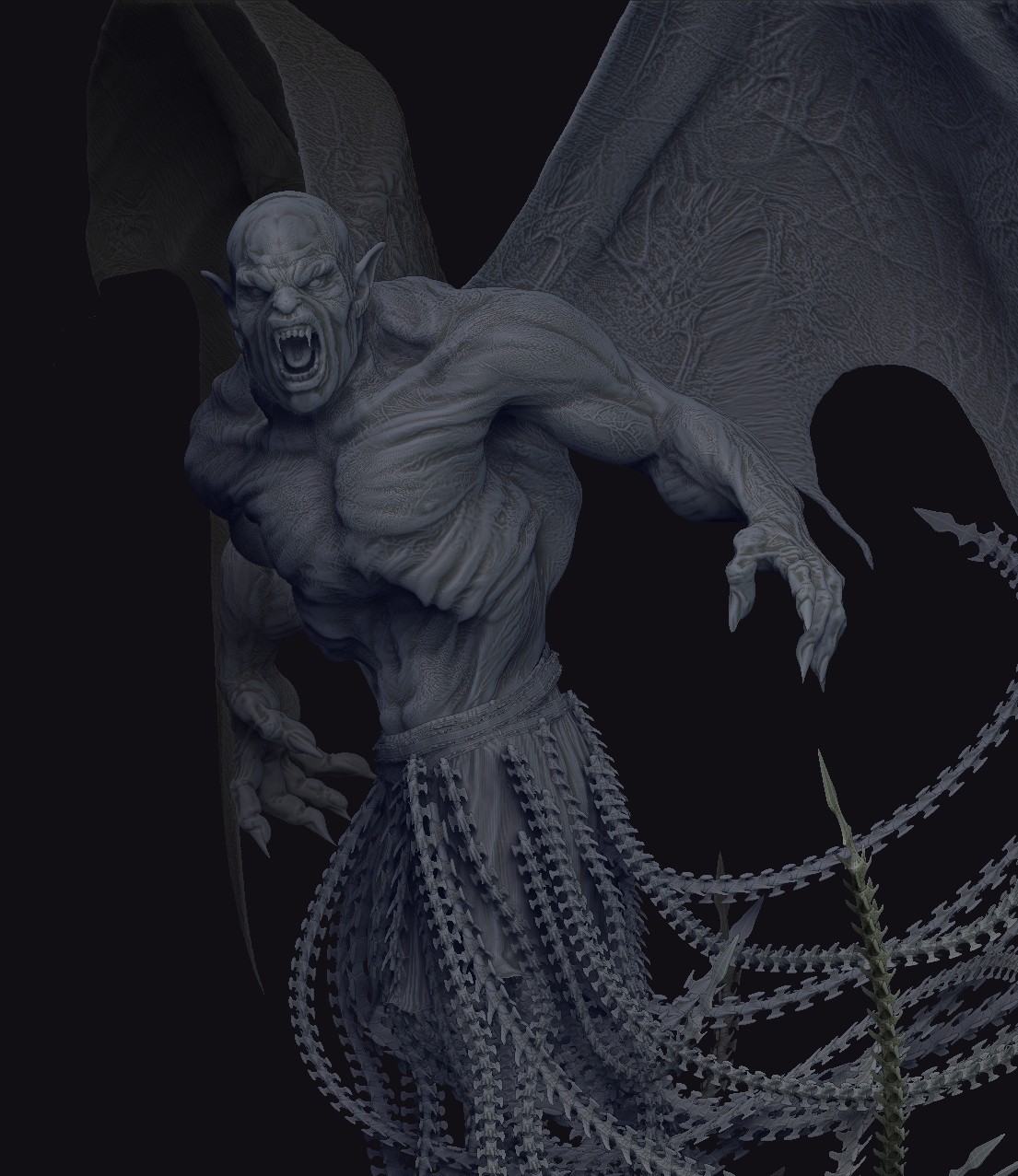 ArtStation - Master Vampire Concept for a horror film production