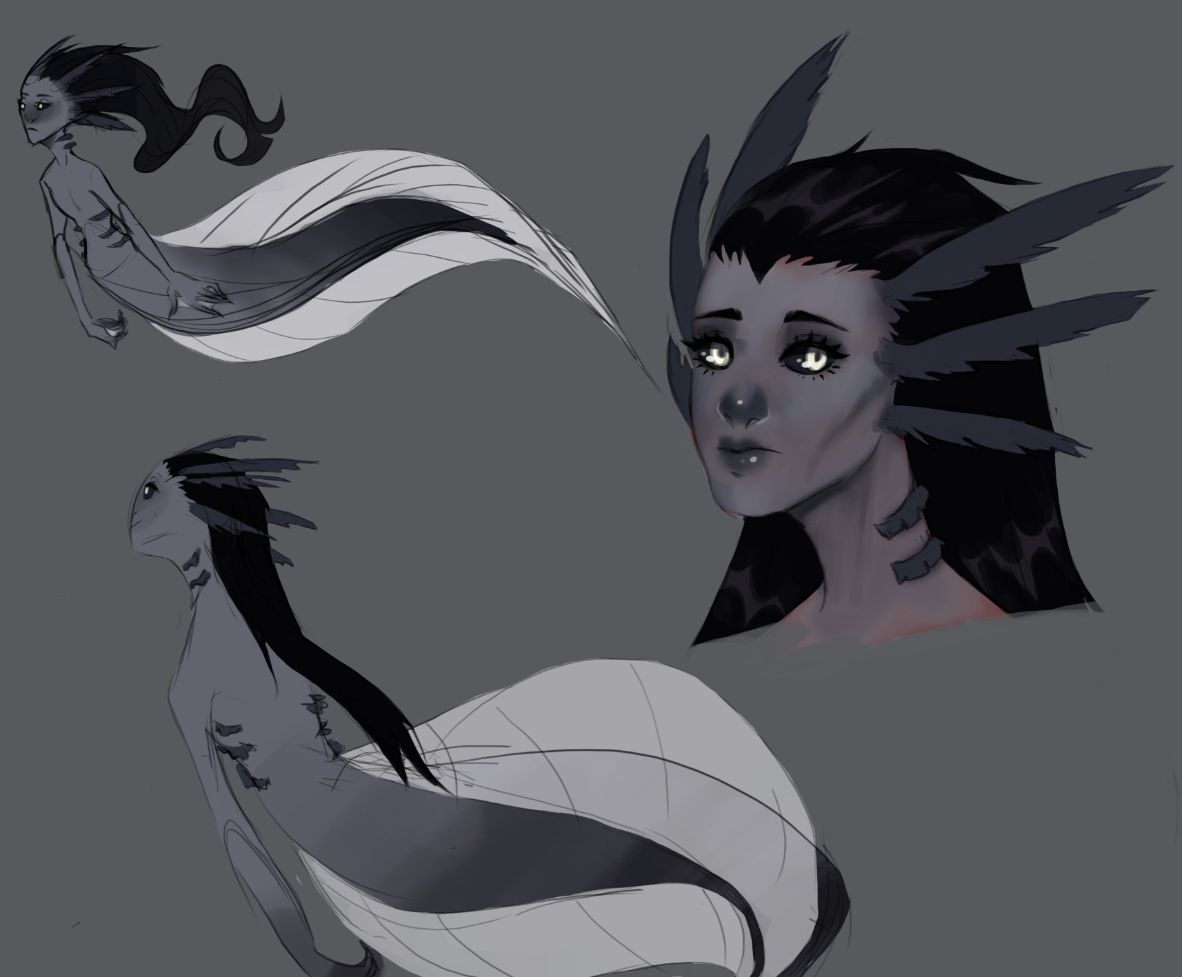 ArtStation - Mermaid Concepts