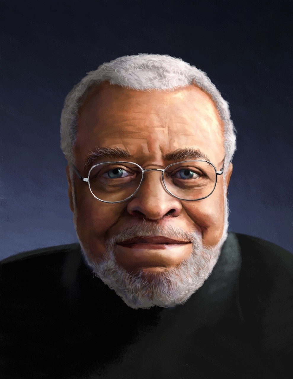 ArtStation - Portrait of James Earl Jones