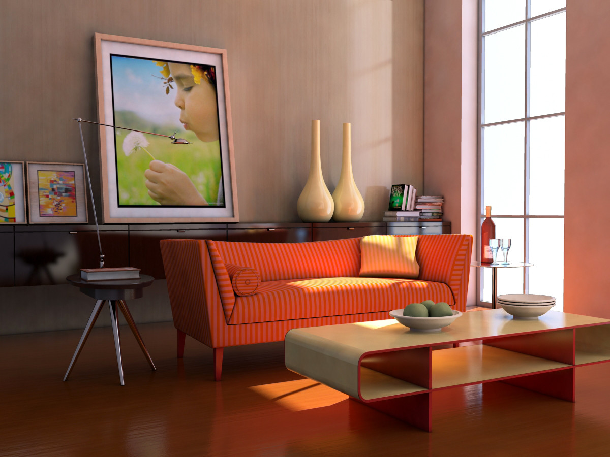 ArtStation - Interior daylight.