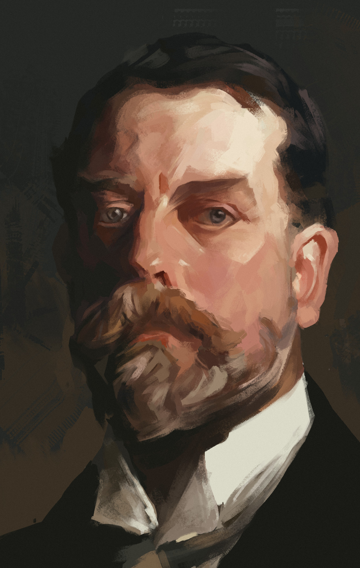 ArtStation - Portrait of J.S.Sargent