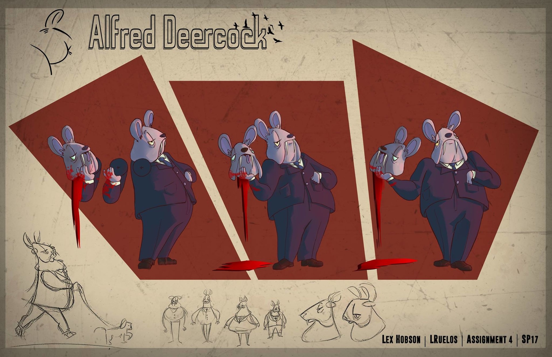 ArtStation - Alfred Character Design