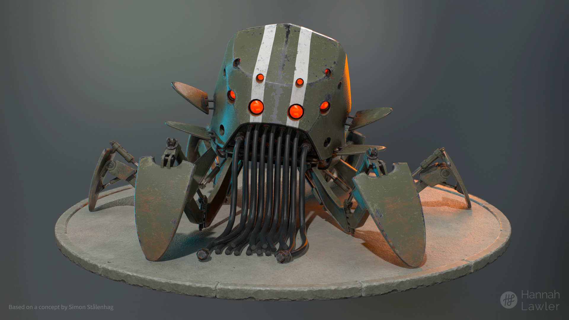 ArtStation - Spiderbot