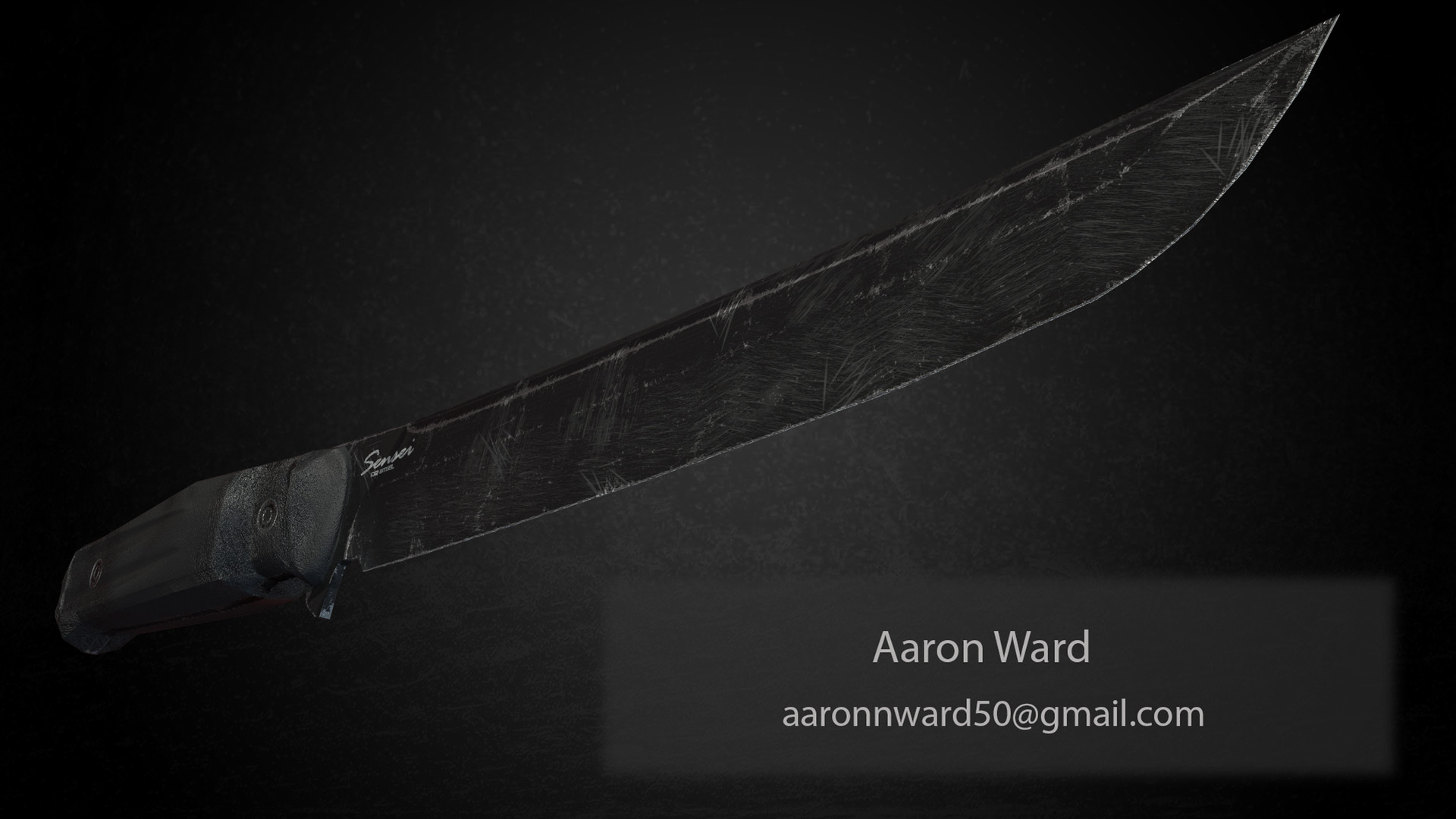 ArtStation - Sensei D2 Knife Breakdown