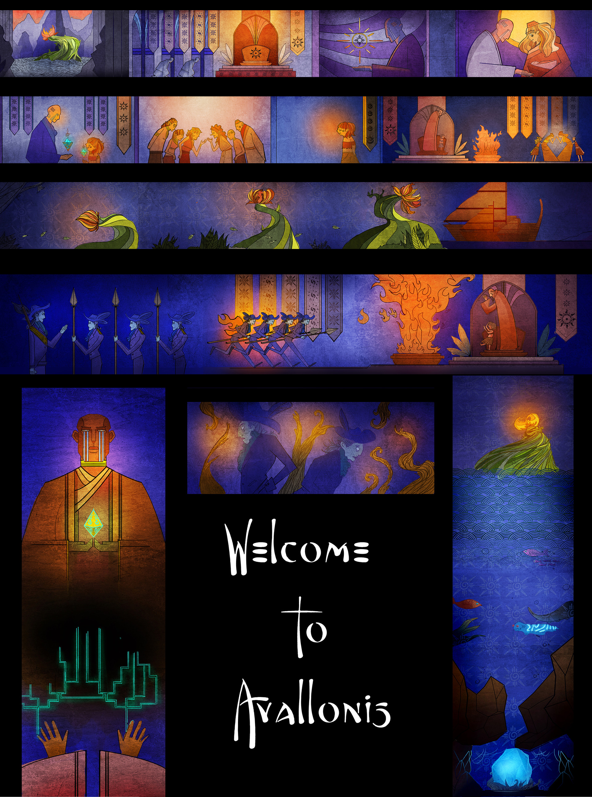 ArtStation - Avallonis: The beginning.