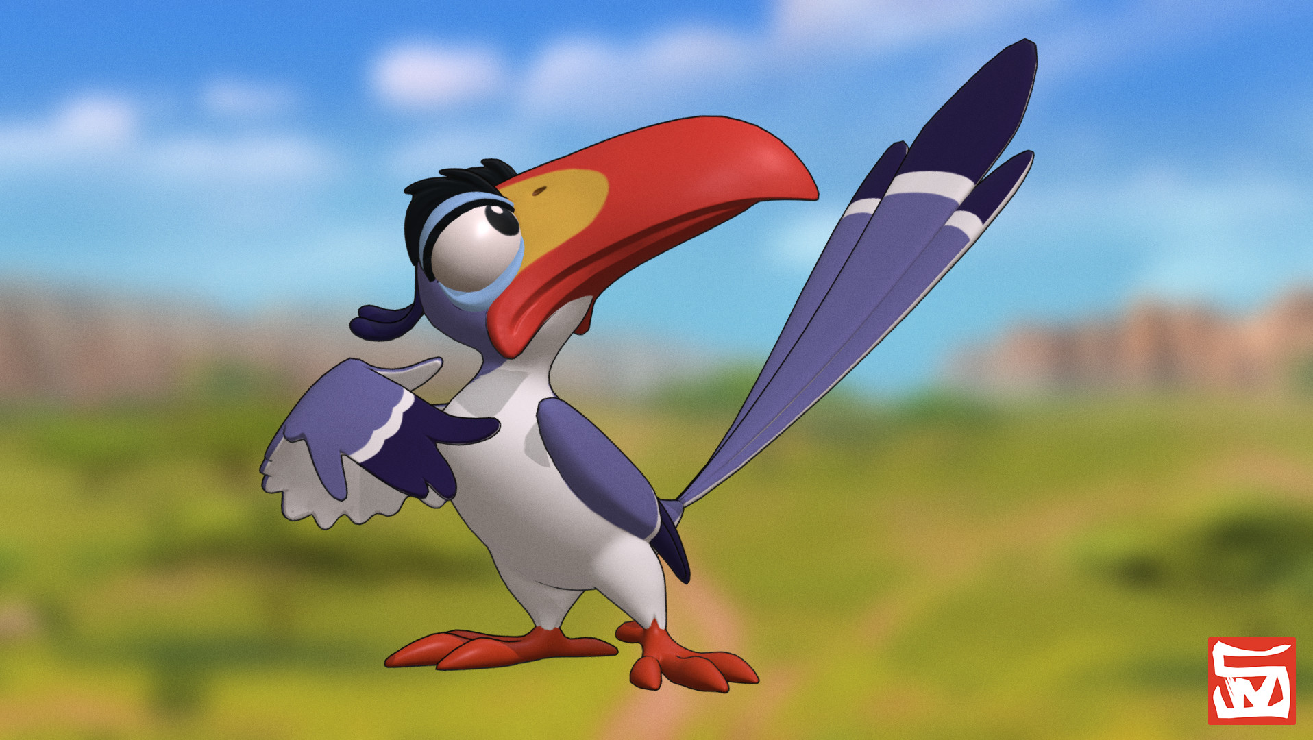 ArtStation - 3D Sculpt - Zazu