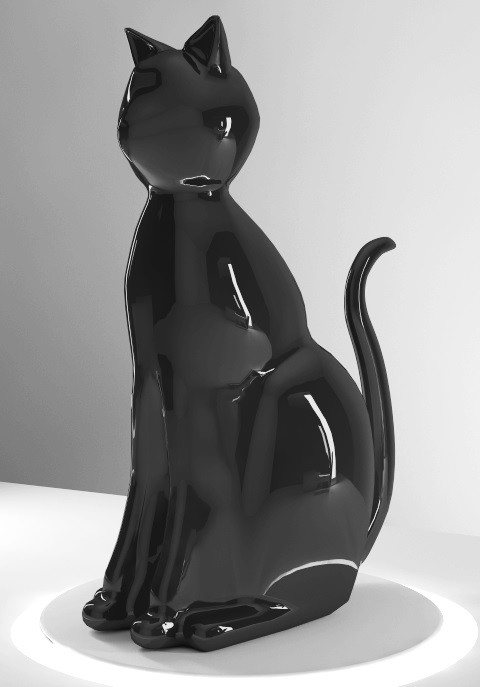 ArtStation - Statue Cat
