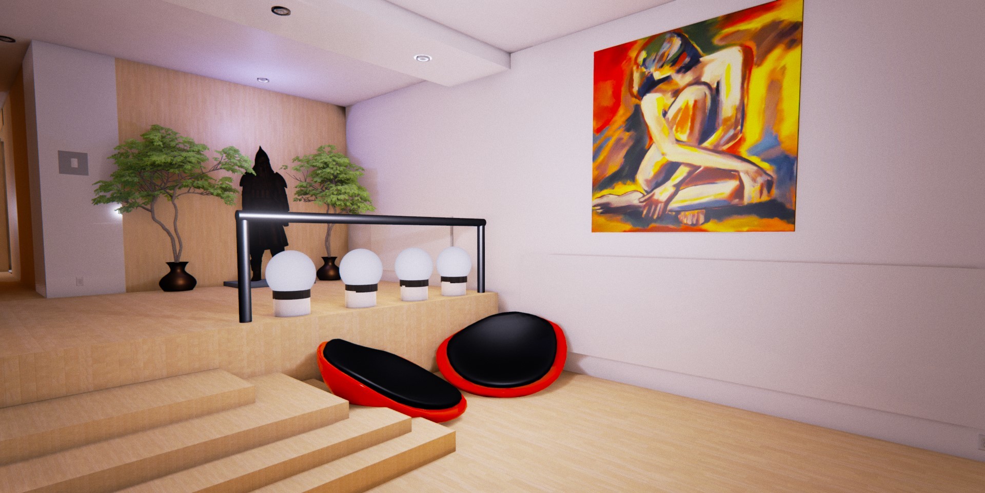 a clockwork orange interior design