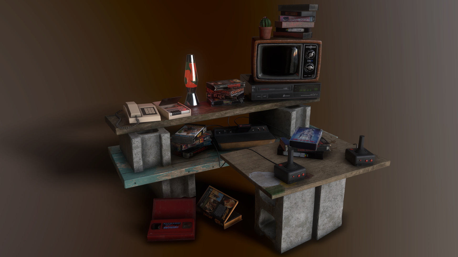 ArtStation - early 90s assets