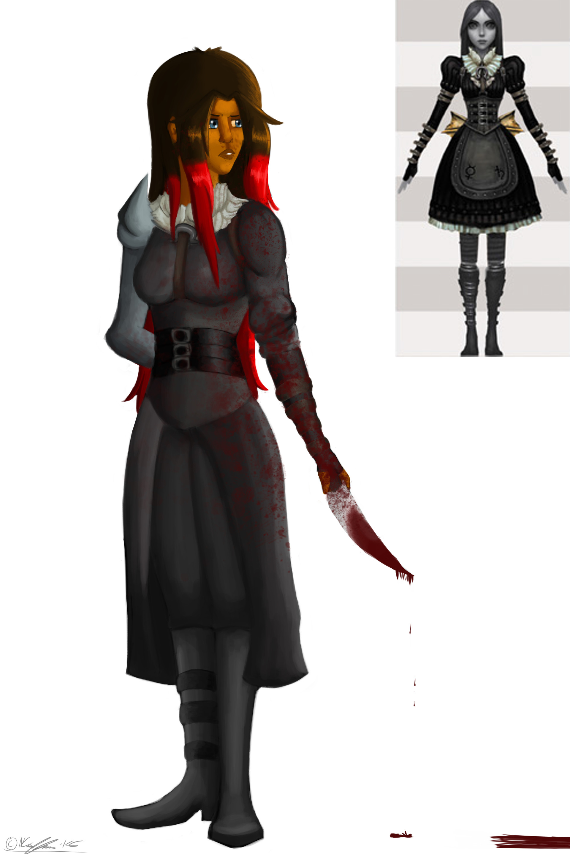 Nikki Kauffmann - Sombra in Steamdress from Alice: Madness Returns