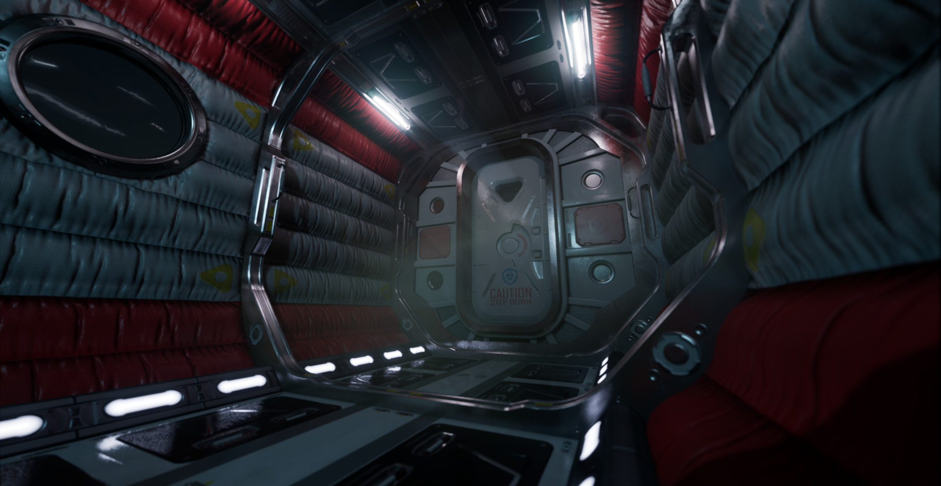 Stephen Jeal - Space Station Hall Way