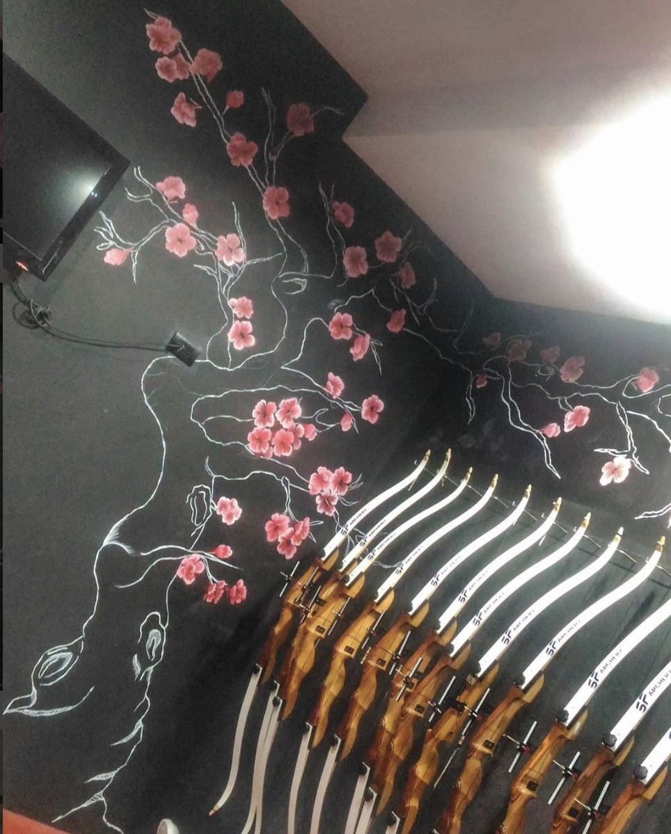 ArtStation - DMZ Archery Range Mural