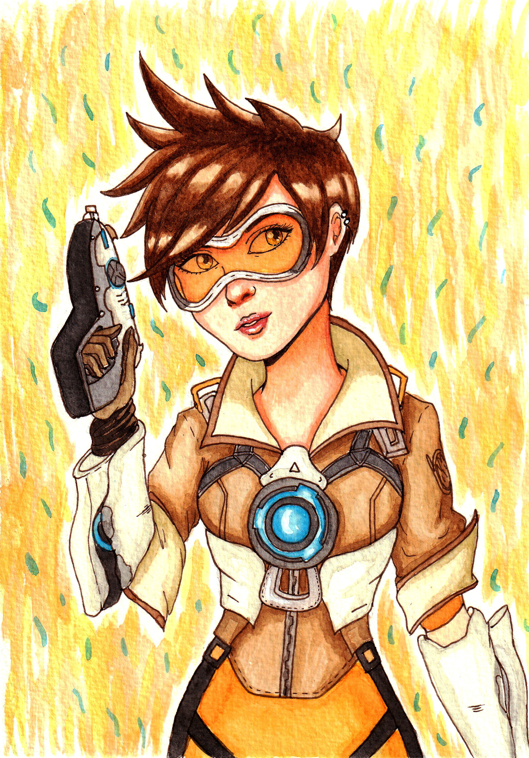 ArtStation - Tracer painting