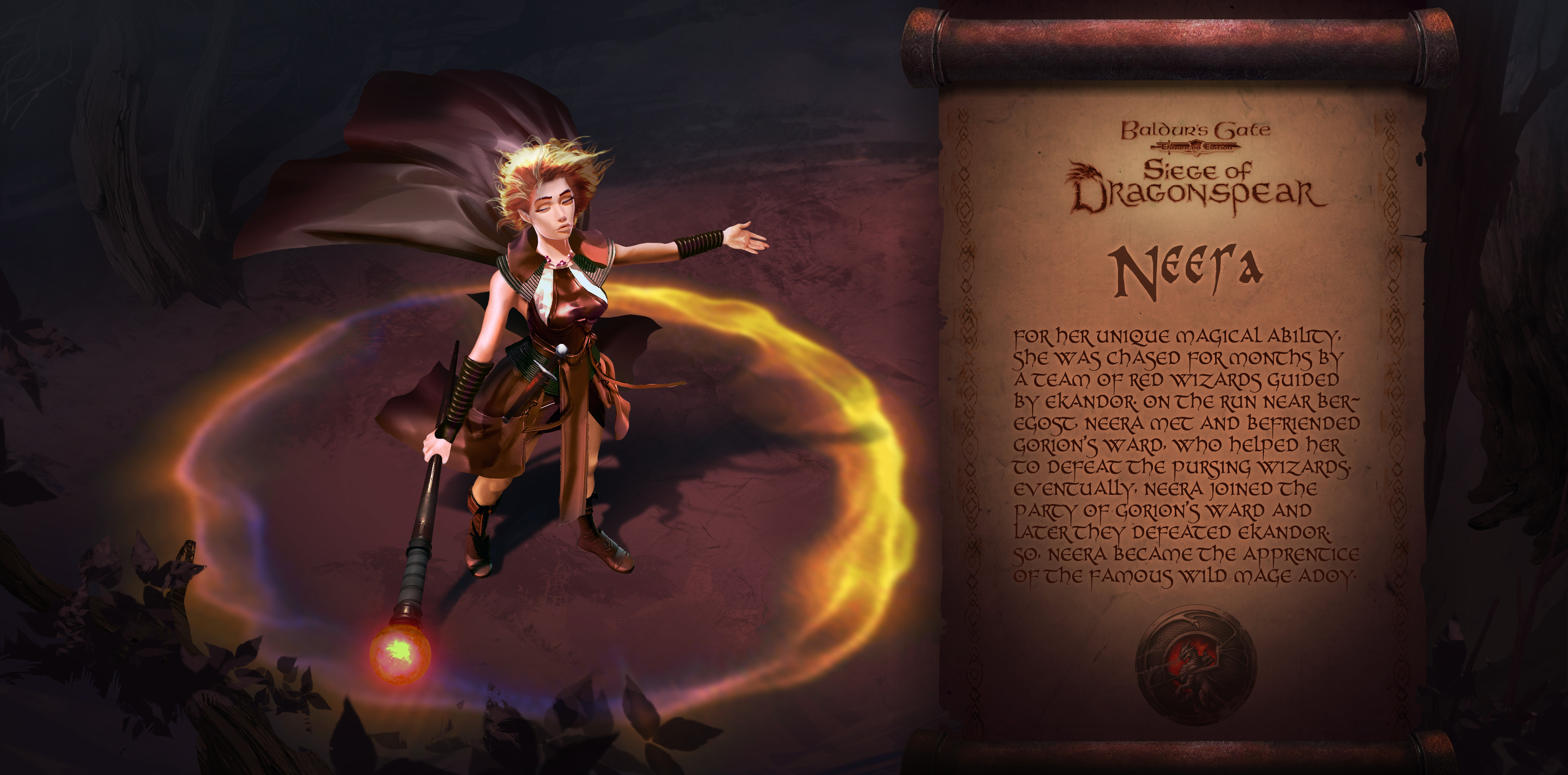 Andrii Shafetov - Portfolio - Neera - a Baldur's Gate EE - Siege of ...