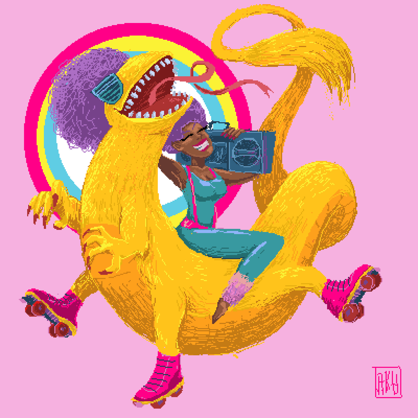 ArtStation - Disco Dragon