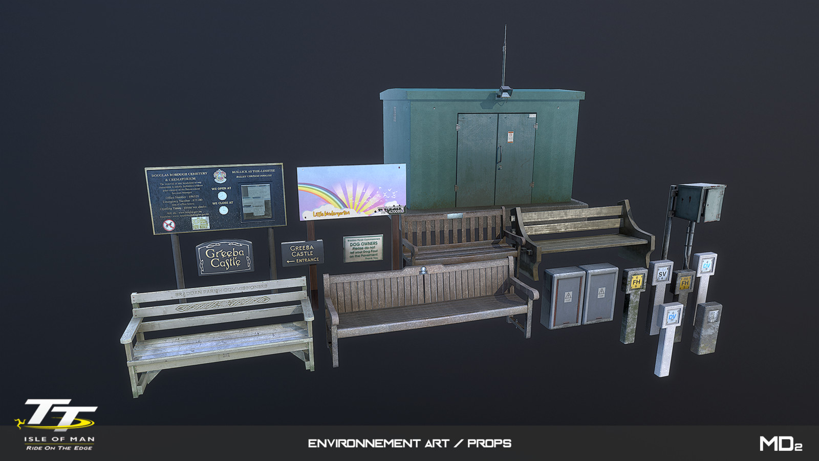 Maxime Dehon Dumon - TT Isle of Man : Ride on the edge - Props