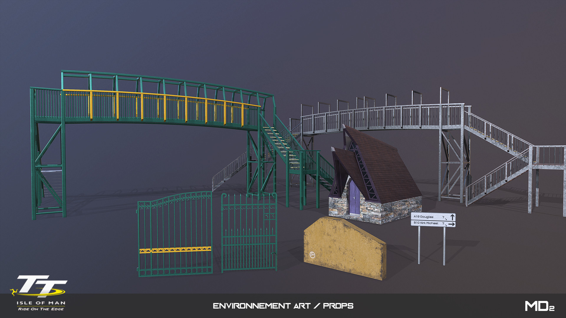 Maxime Dehon Dumon - TT Isle of Man : Ride on the edge - Props