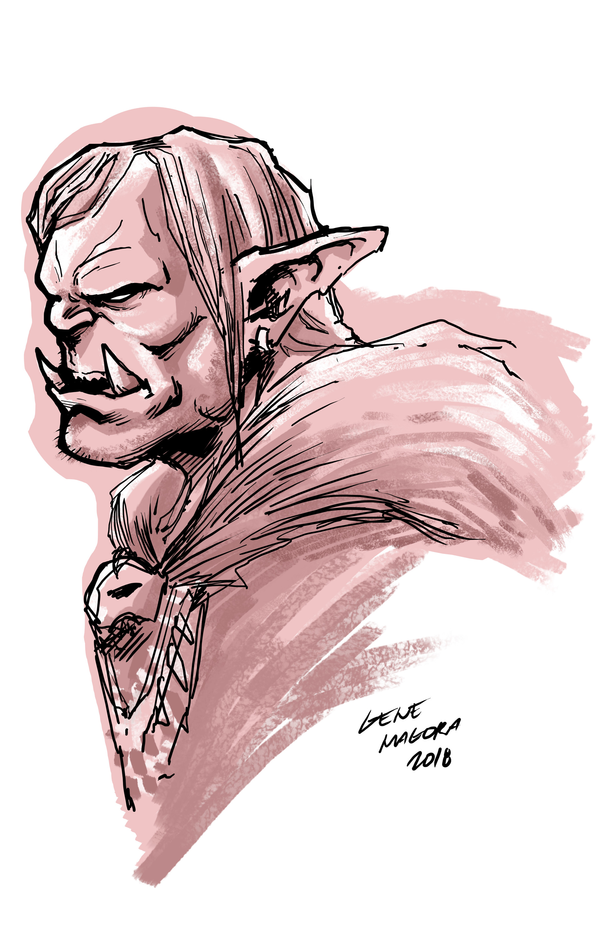 ArtStation - Orc Sketch