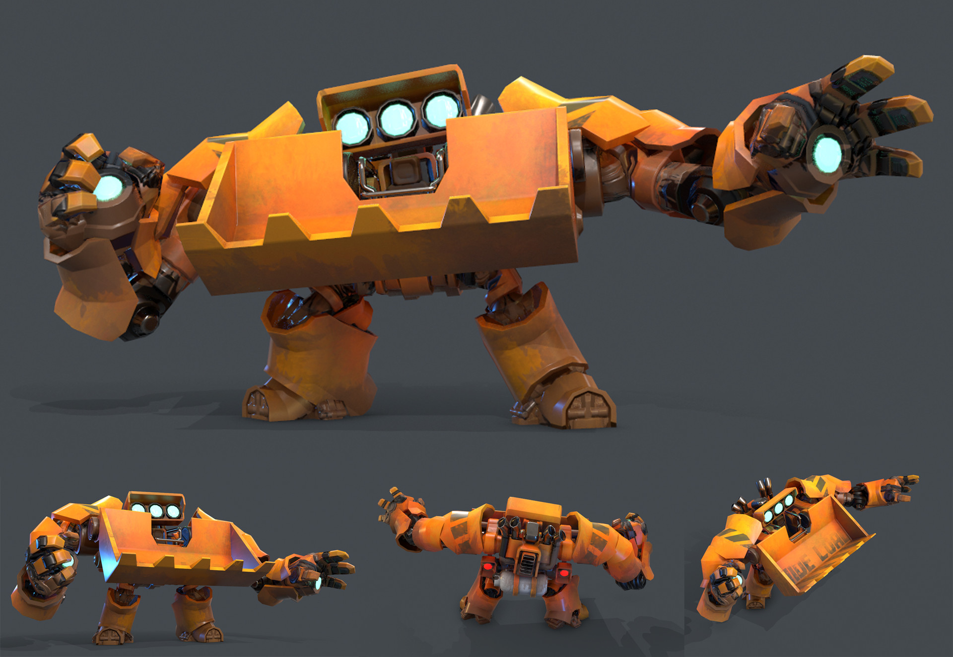 ArtStation - Dynamo Defenders - Budge