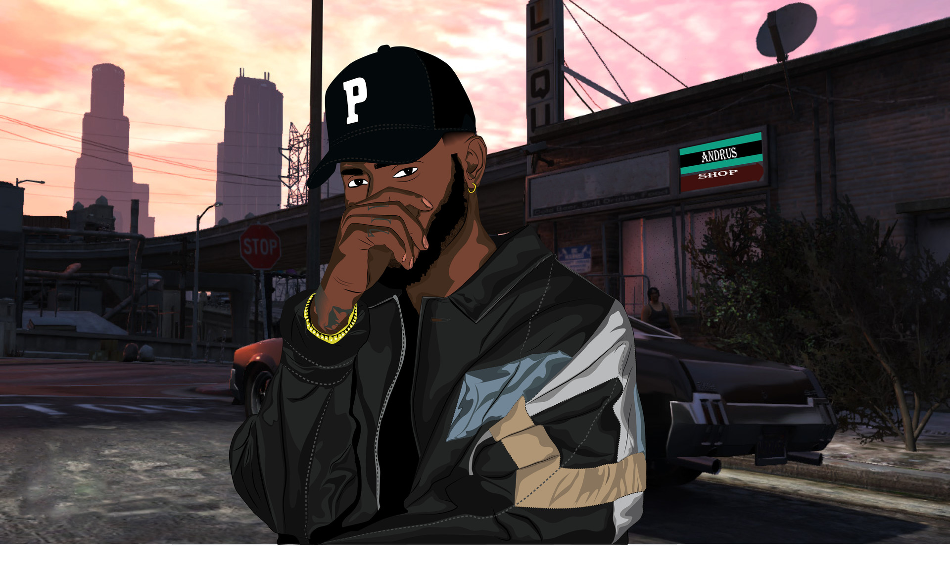 ArtStation - Bryson Tiller Illustration