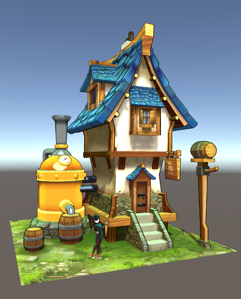 ArtStation - Cartoon Shader Test