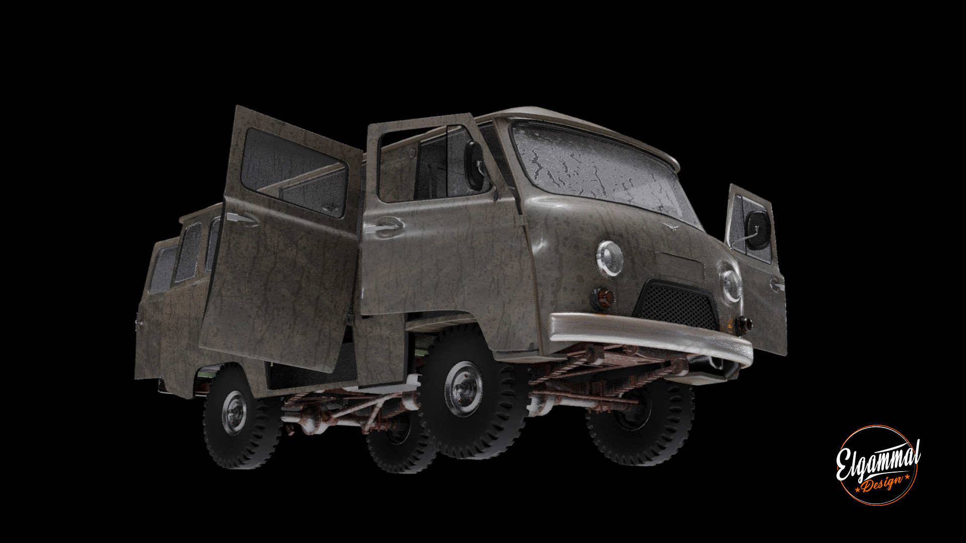 ArtStation - uaz 3741