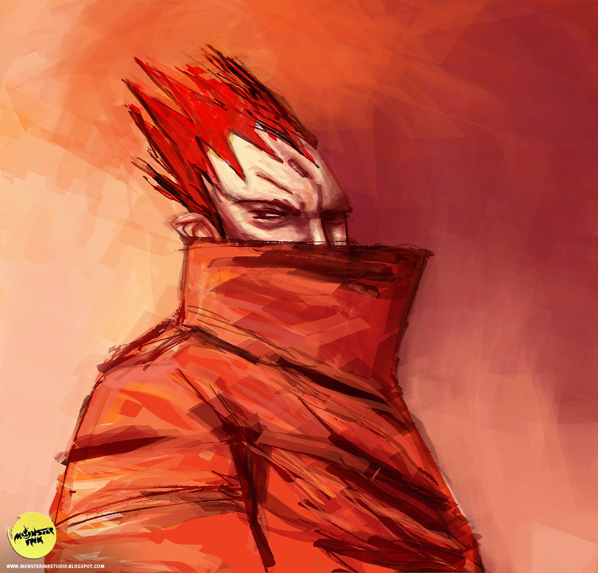 Monster Ink - Selfportrait