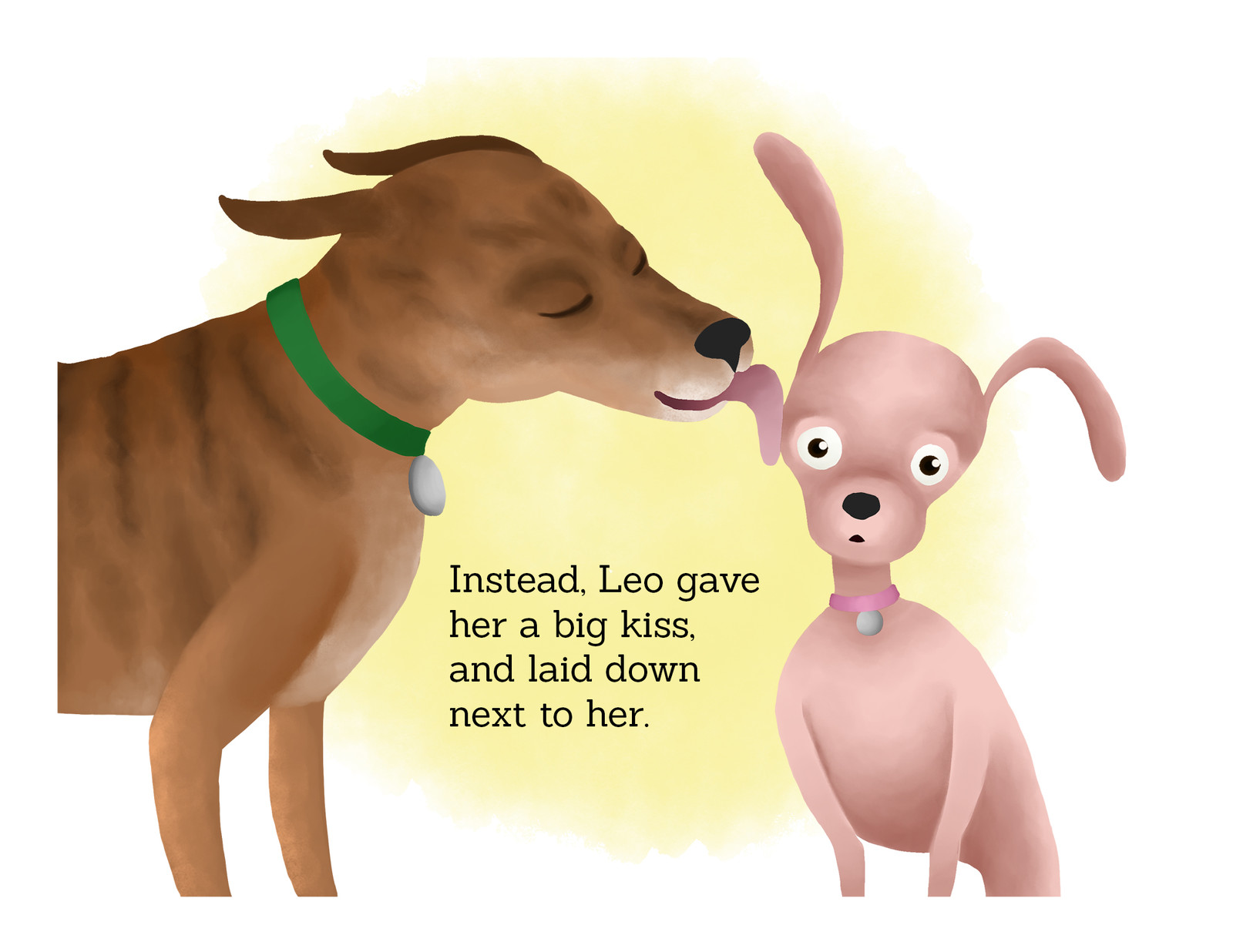 Holly Galvan - "Good Boy, Leo!" Illustration 3